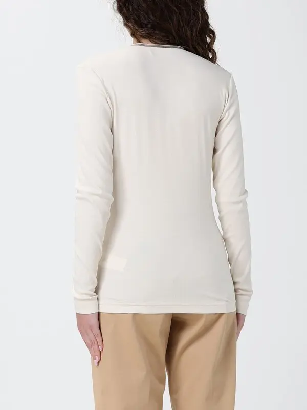 Fabiana Filippi V-neck Knit Top - Ivory