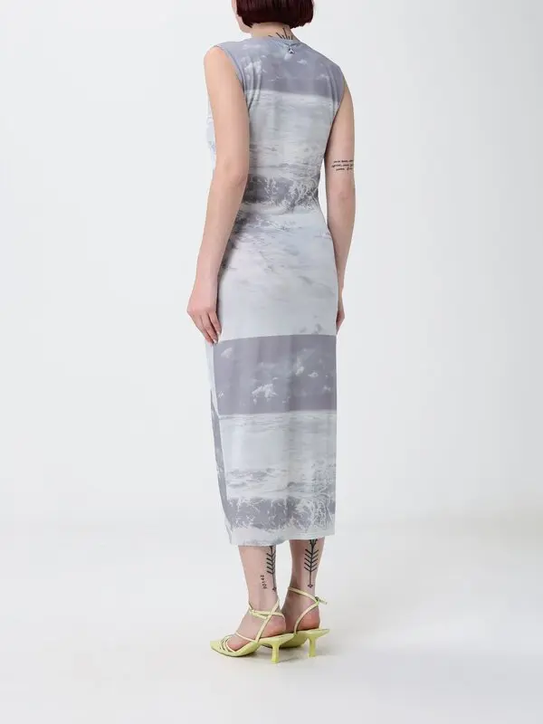 Patrizia Pepe Sleeveless Printed Midi Dress