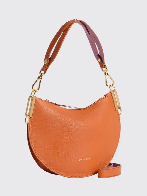 COCCINELLE Leather Shoulder Bag - Red