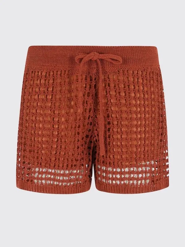 ROBERTO COLLINA Knitted Shorts - Red