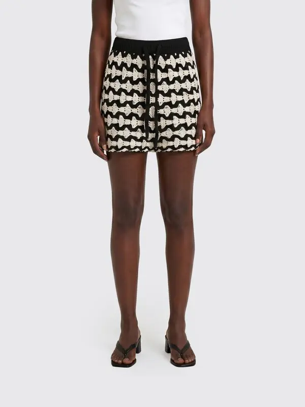 ROBERTO COLLINA Knit Skirt - Ecru