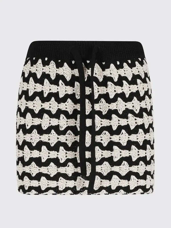 ROBERTO COLLINA Knit Skirt - Ecru