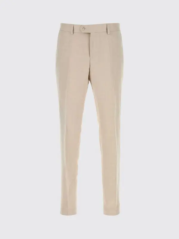 Hugo Tailored Linen Blend Trousers