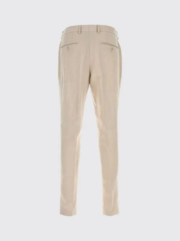 Hugo Tailored Linen Blend Trousers