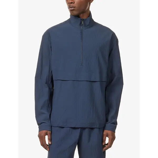 On Courtside 1/2 Zip Eaze Stretch-woven Jacket