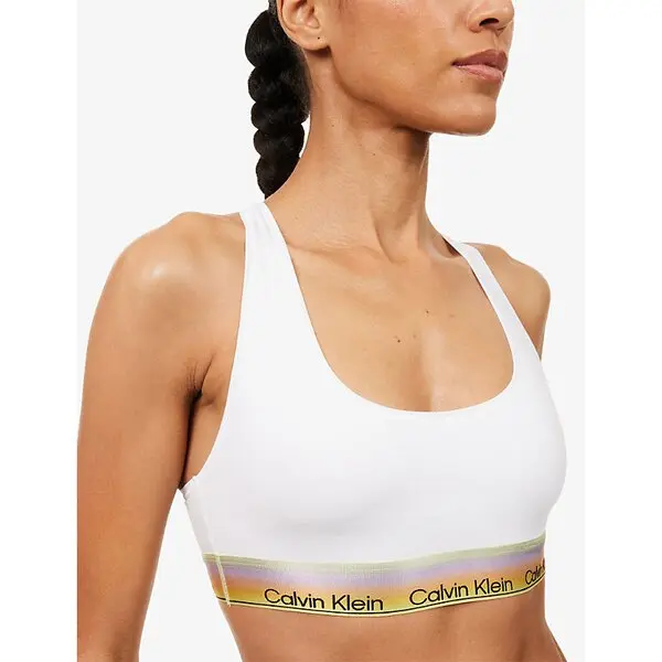 Calvin Klein Pride Cotton-modal Bralette