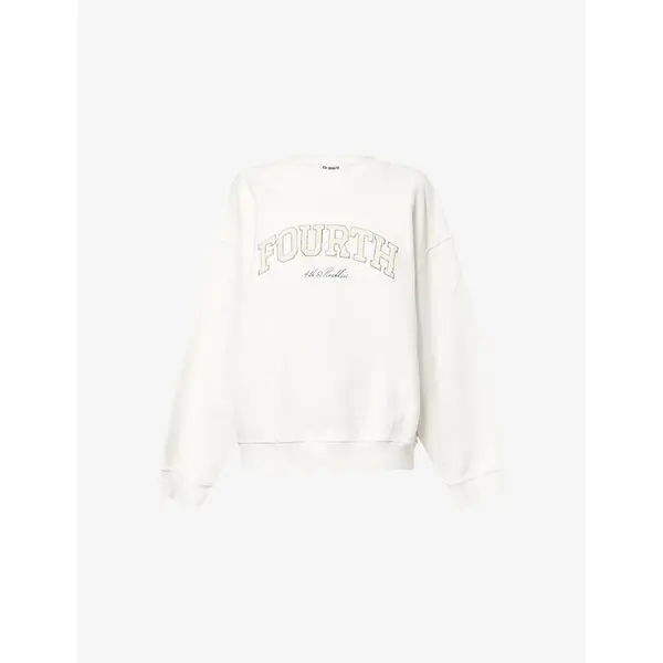 4TH & RECKLESS Relaxed Cotton-jersey Sweatshirt