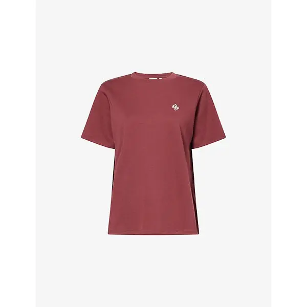 Varley Stevie Embroidered-logo Jersey T-shirt