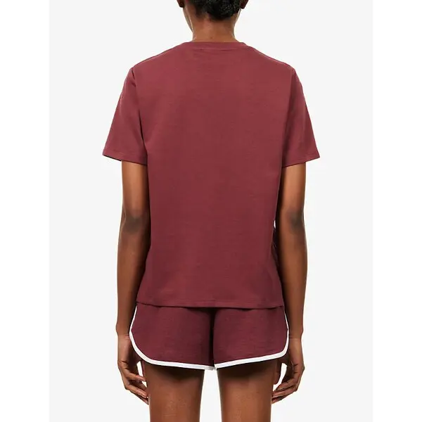 Varley Stevie Embroidered-logo Jersey T-shirt