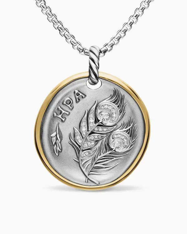 David Yurman Hera Medallion Amulet - Diamond