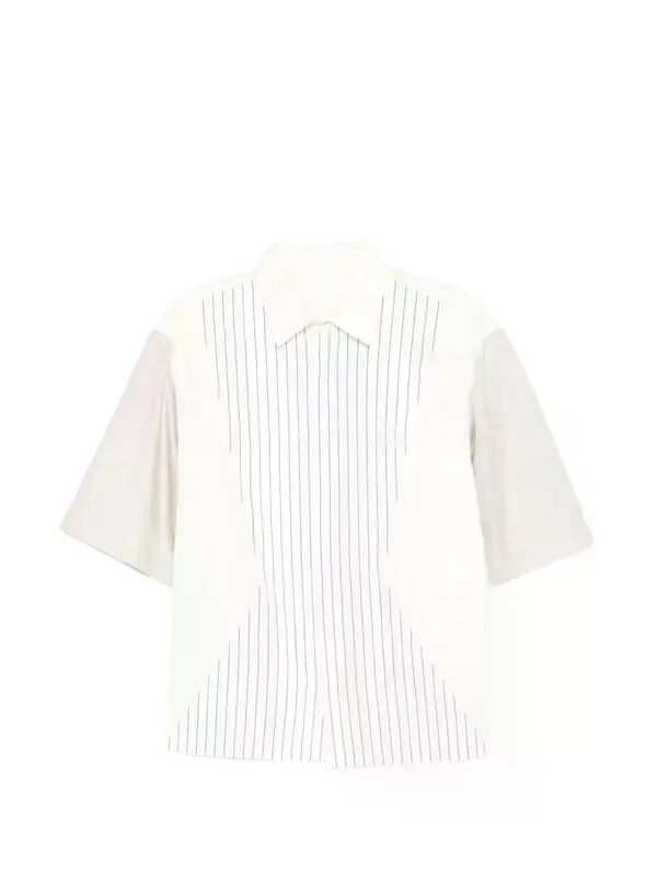 CROQUIS Flap Pocket Striped Shirt