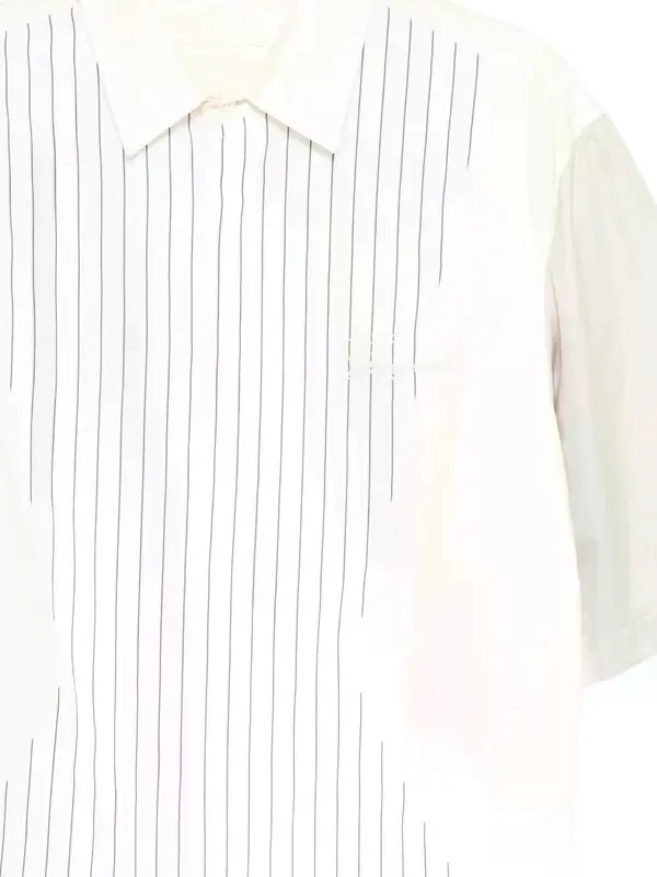 CROQUIS Flap Pocket Striped Shirt