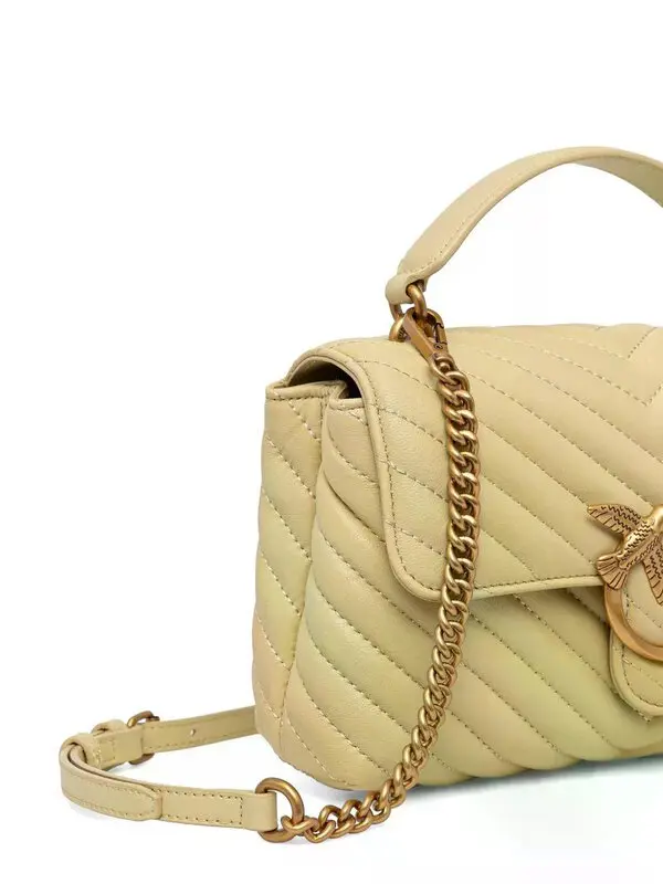 Pinko Love Lady Puff Tote Bag - Yellow