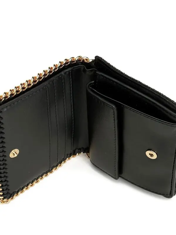 Stella McCartney Falabella Bi-fold Wallet - Black