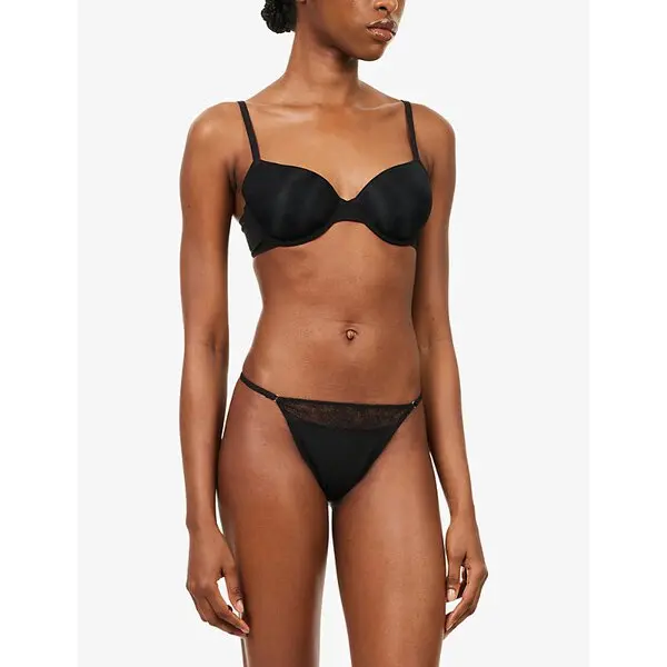 Calvin Klein Geo Stretch-lace Thong