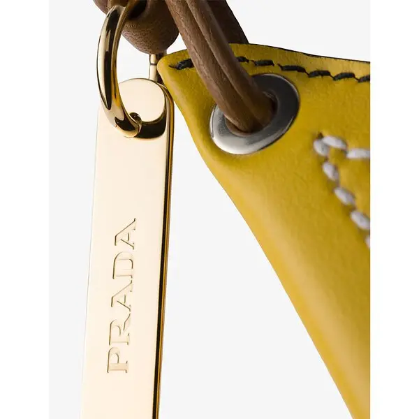 Prada Leather Key Ring