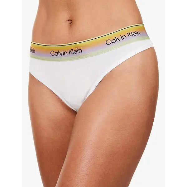Calvin Klein Pride Cotton-jersey Thong