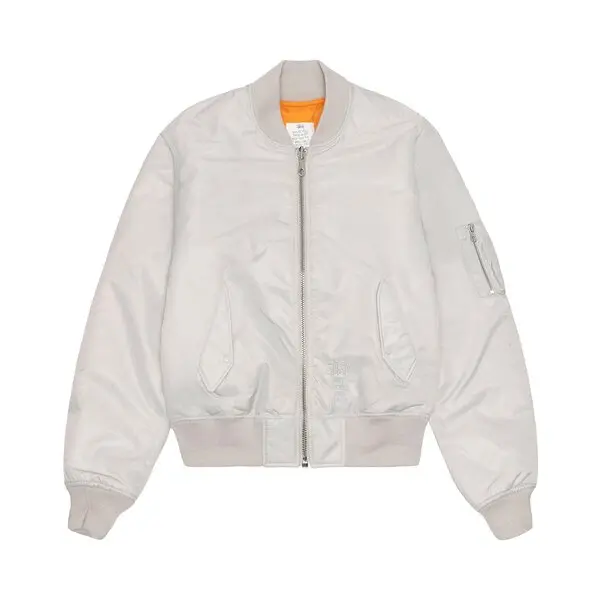 StÜssy Built Bomber Reversible Jacket - Grey