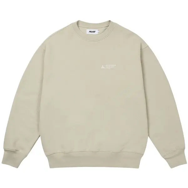 PALACE Shop Locator Crew - Grey