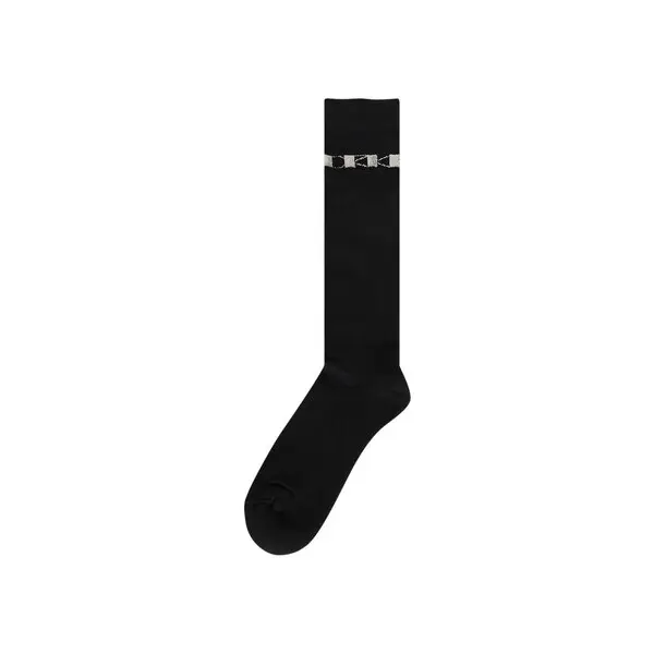 Rick Owens Knee High Socks - Black