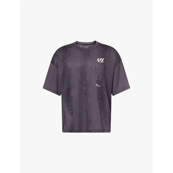 On Performance Volt Stretch-jersey T-shirt - Iron
