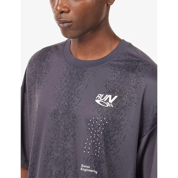 On Performance Volt Stretch-jersey T-shirt - Iron