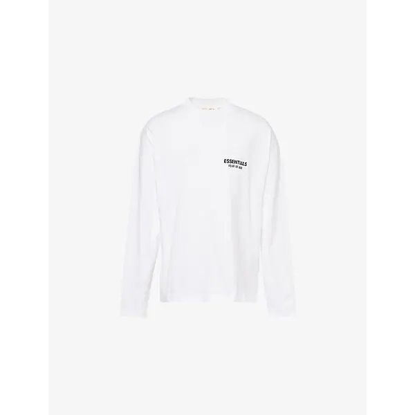 Fear Of God Always On Long-sleeve Cotton T-shirt - Bright White