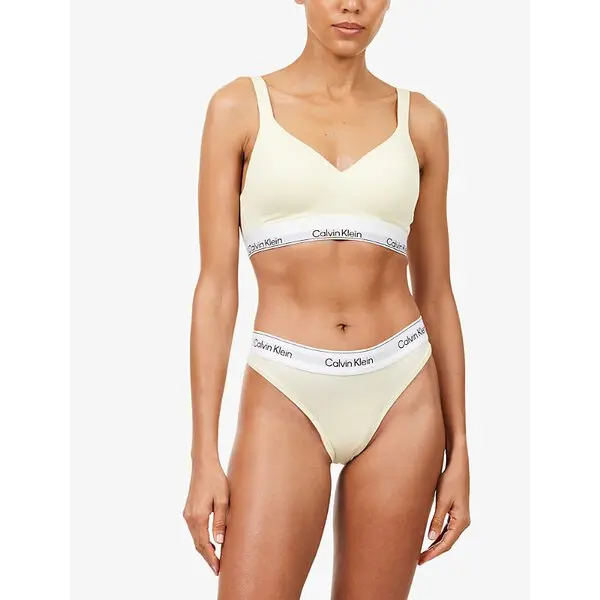 Calvin Klein Icon Cotton-modal Lift Bralette