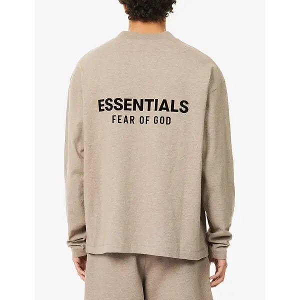 Fear Of God Always On Long-sleeve Cotton T-shirt - Homestead Heather