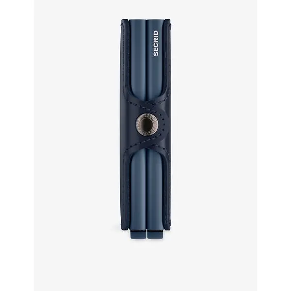 SECRID Twinwallet Original Leather Cardholder - Navy-navy