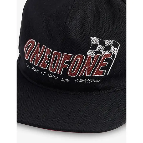 ONE OF ONE Logo-print Cotton Cap
