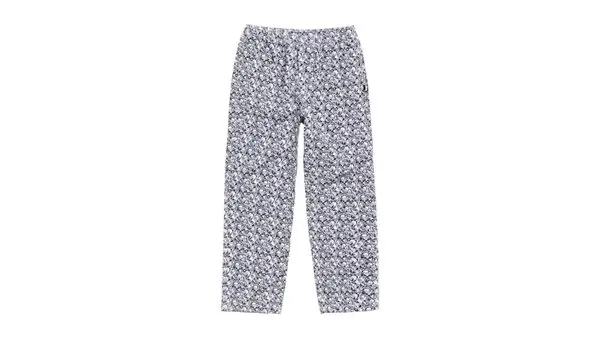 StÜssy Cotton Twill Printed Pants - Fossil
