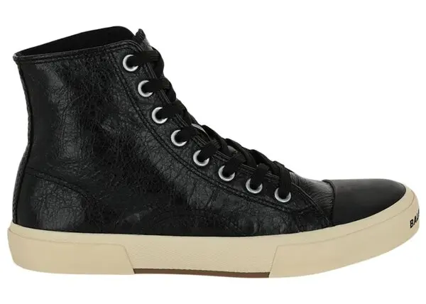 Balenciaga Paris High Arena Lambskin - Black