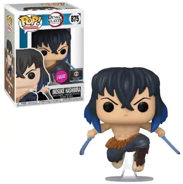 FUNKO Pop! Animation: Demon Slayer Inosuke Hashibira Figure #875 - Multicolor