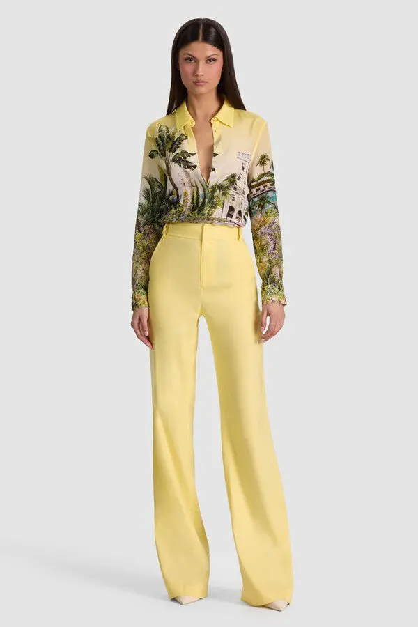 Alice + Olivia Lula Flare Pant