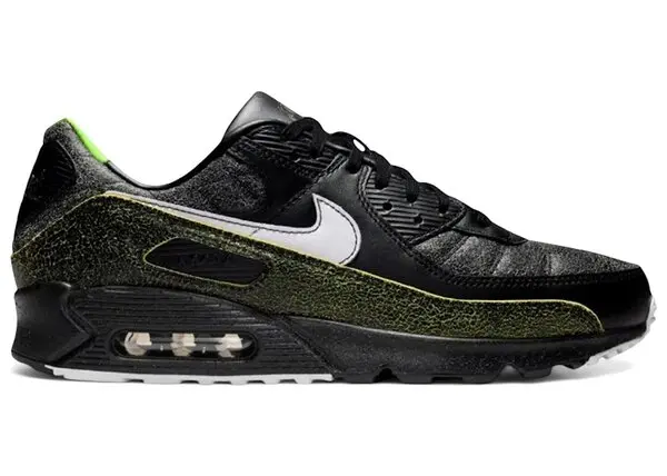 Nike Air Max 90 Tiempo 2005 Sneakers - Black/white/golf Leaf