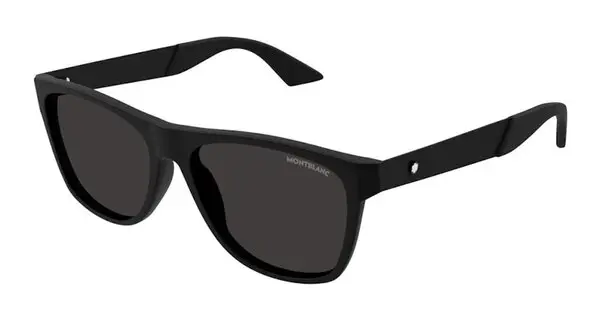 Montblanc Square Sunglasses - Black/grey (mb0298s/001)
