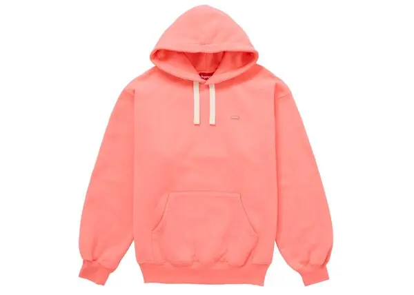 Supreme Small Box Drawcord Hooded Sweatshirt - Orange