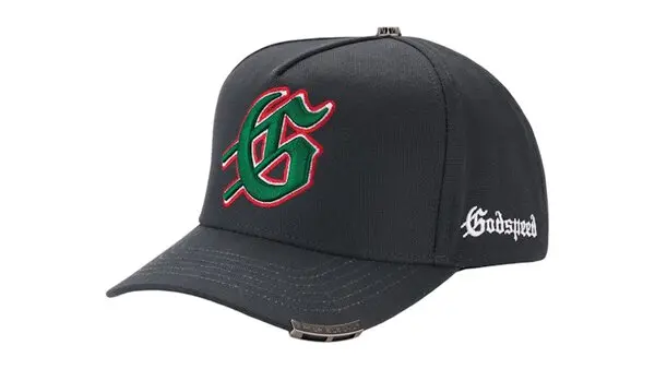 GODSPEED Insignia Cap - Black/green/red