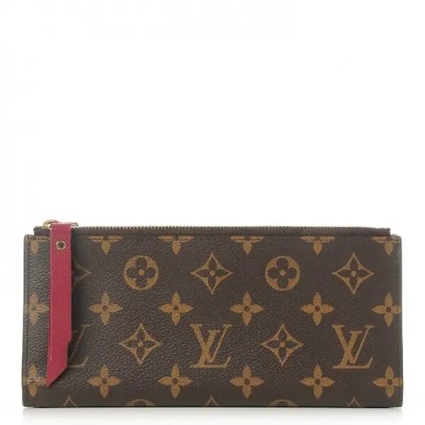 LOUIS VUITTON Wallet Adele Monogram - Fuchsia