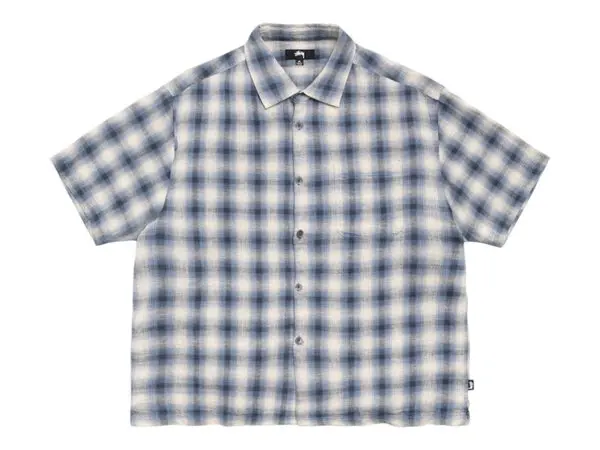 StÜssy Liam Short Sleeve Plaid Shirt