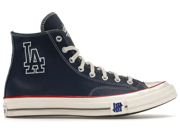 CONVERSE Chuck Taylor All Star Hi Undefeated X Los Angeles Dodgers Ostrich - Blue/cream/red