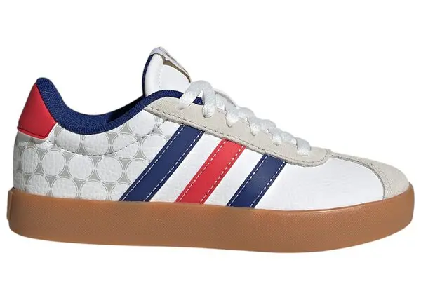 Adidas Vl Court 3.0 Sneakers - Cloud White/pure Ruby/mystery Ink