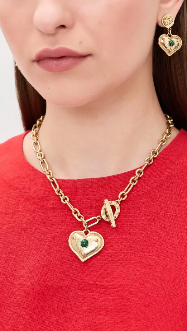 ALEMAIS Jem Heart Charm Necklace