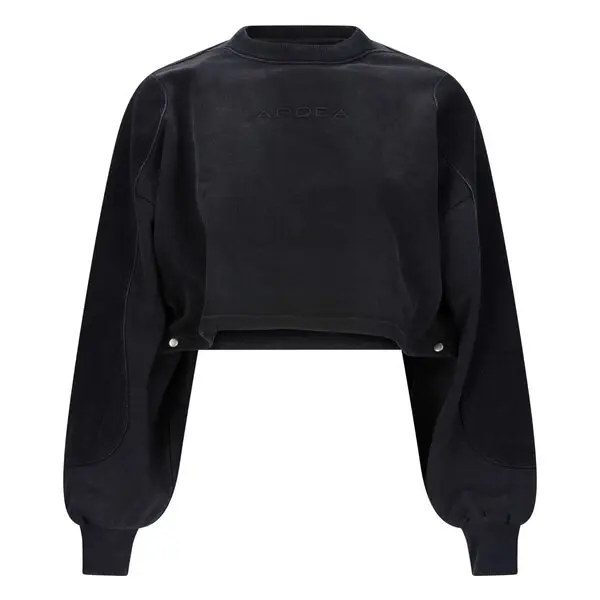 ARDEA Cropped Arch Crewneck