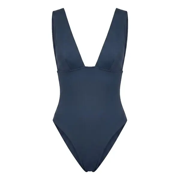 AULALA PARIS The Pure Line – Nocturne One-piece Swimsuit - Blue
