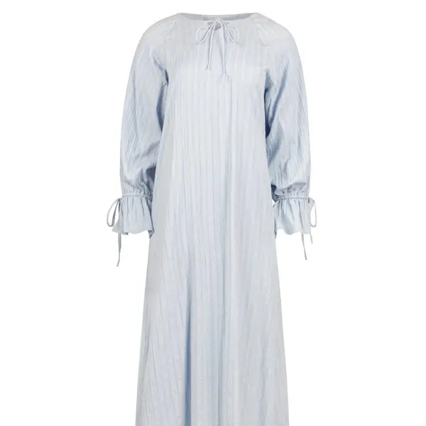 LOU&UP (FORMERLY LOUP CLOTHING) Linear Cotton Maxi Dress