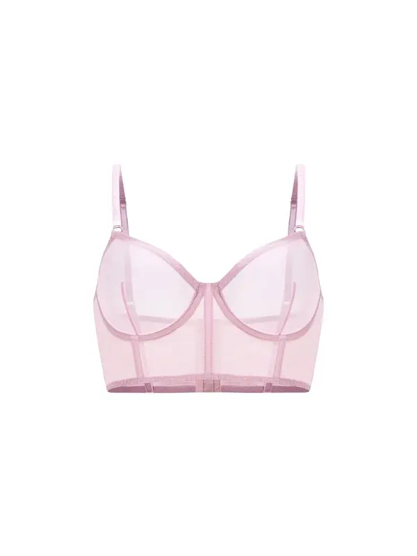 ZHILYOVA Unnamed Corset Bra - Pink