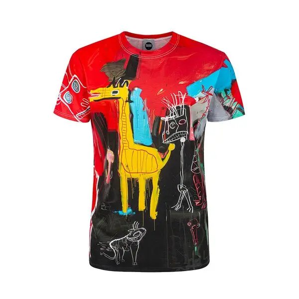 ALOHA FROM DEER Red / Black / Yellow Wild Life T-shirt