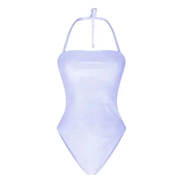 MAISON TANGERINE Marbella Velvet Swimsuit - Purple